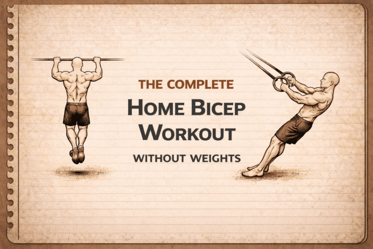 The Complete Home Bicep Workout Without Weights - Forge the Flow